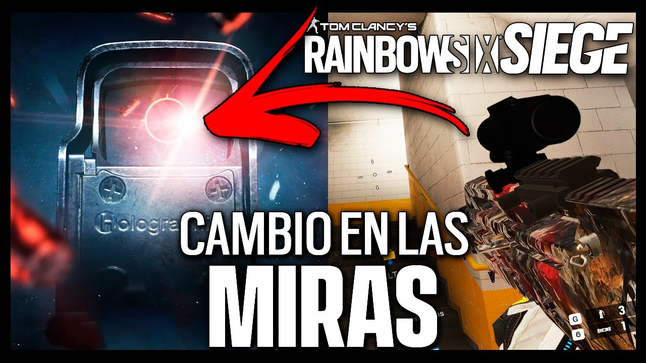 CAMBIAN las MIRAS de R6 | Caramelo Rainbow Six Siege Gameplay Español ...