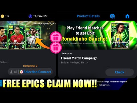 Thursday Big Update! Free Epic + New Campaign Leaks + New Daily Game Players || eFootball 2026