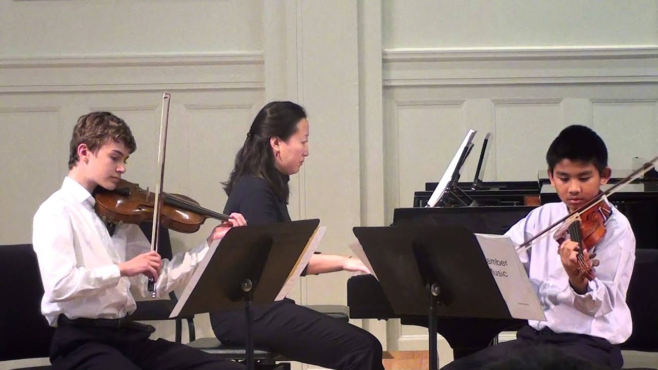 Sonata No. 1 Op. 1 for Two Violins and Piano by Arcangelo Corelli - YouTube