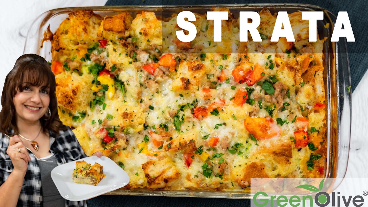 EASY Italian Overnight Strata - YouTube