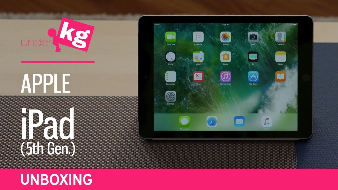 Apple iPad (5th Generation) Unboxing in All the Colors [4K] - YouTube