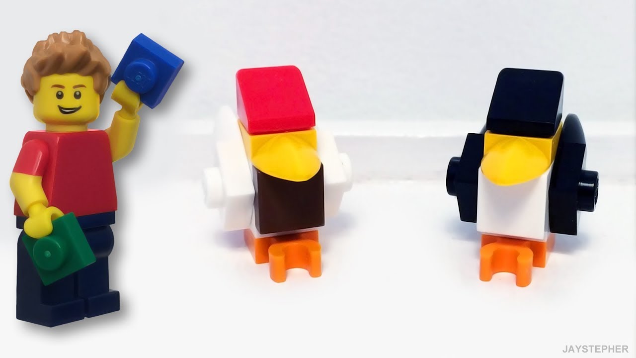 Let's Build two LEGO Penguins by Christmas Build Up: Day 22 40222 - YouTube