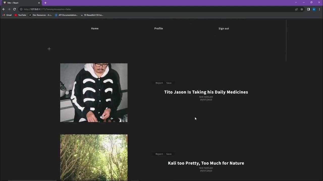 Project: Blog Website - YouTube