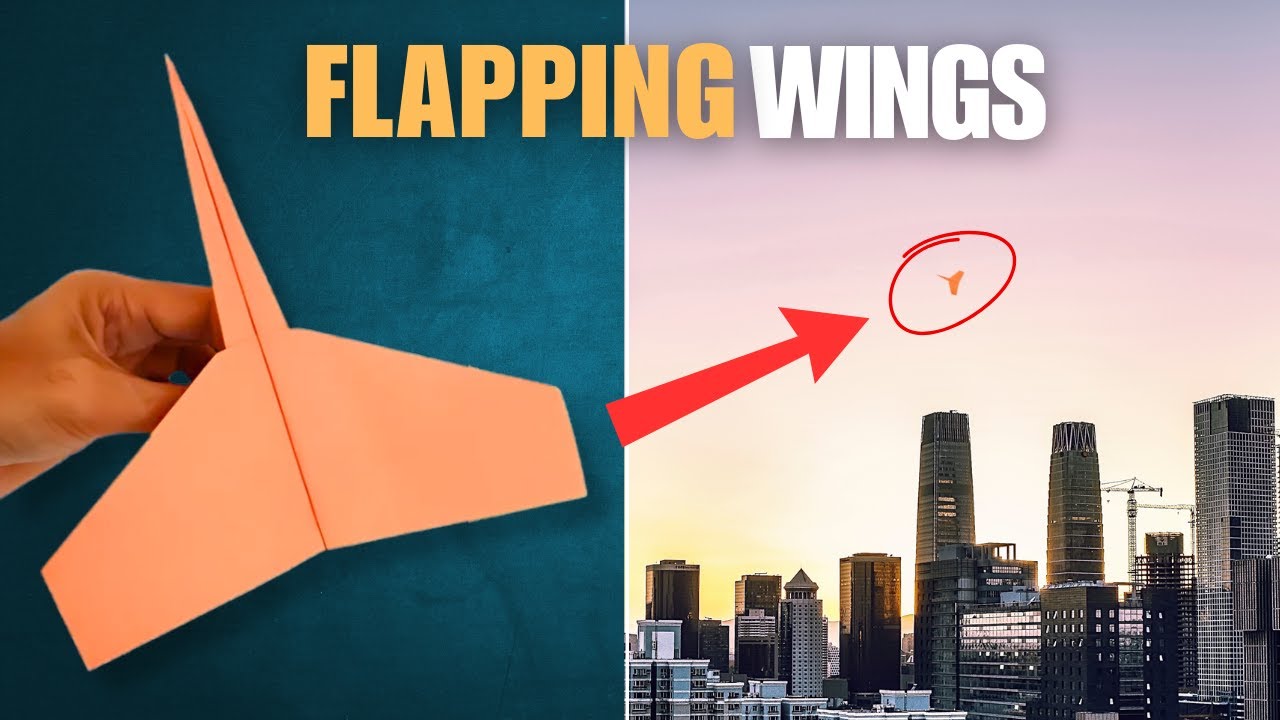 Best Paper Plane Boomerang Easy - How to Fold a Paper Airplane That ...