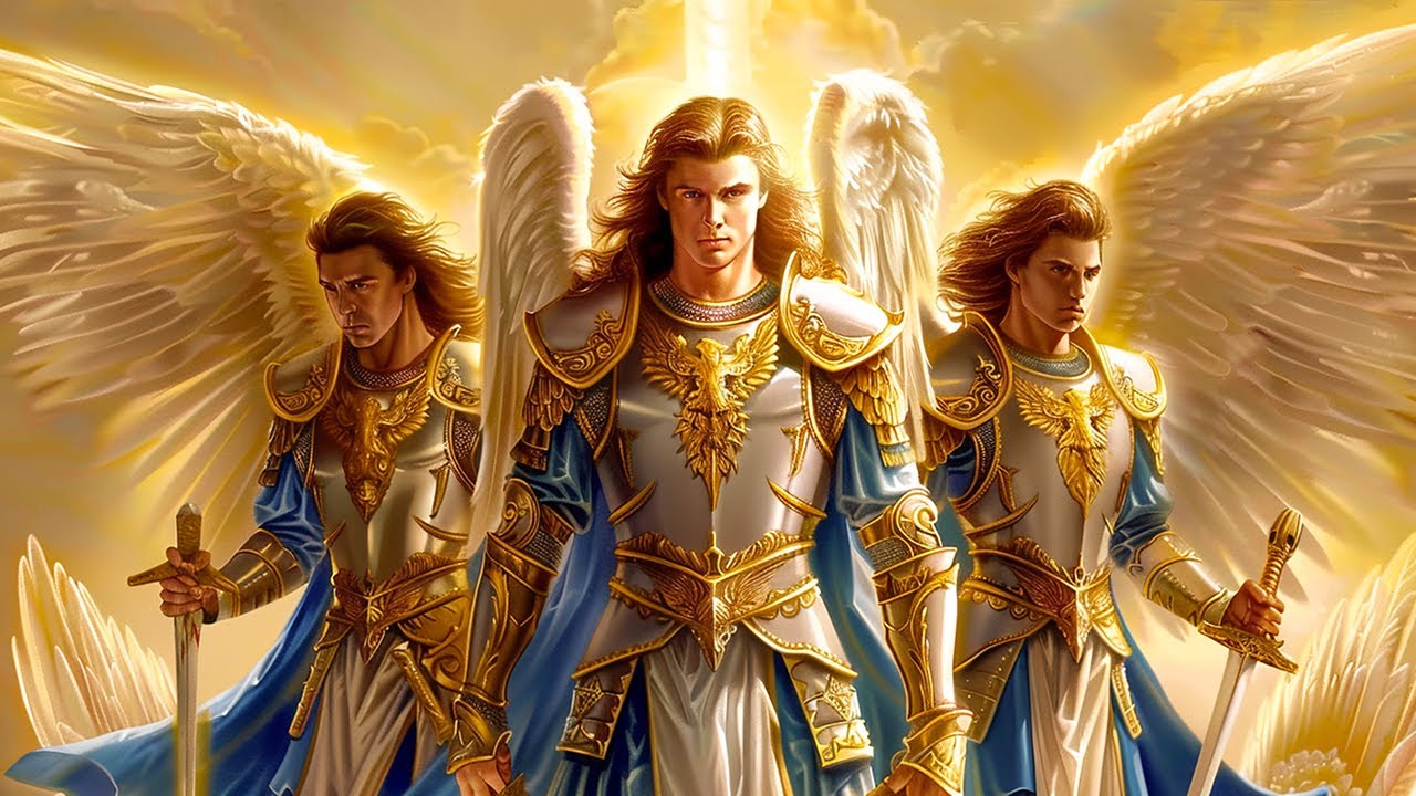 Archangels St. Michael, St. Gabriel, St. Raphael - Destroying All Dark ...