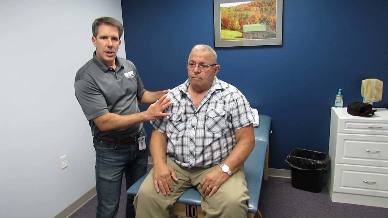 Hoffman's sign and hyperreflexia in a patient with shoulder and arm ...