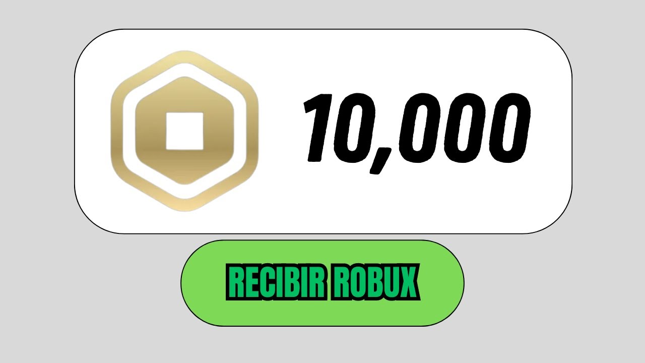 GANÉ 10,000 ROBUX GRACIAS A ESTE JUEGO🤑😎 - YouTube