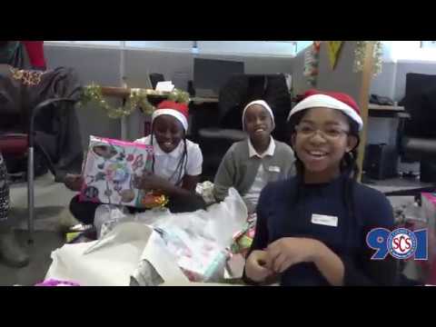 Winridge Elementary Visits Principle Toyota for Christmas - YouTube
