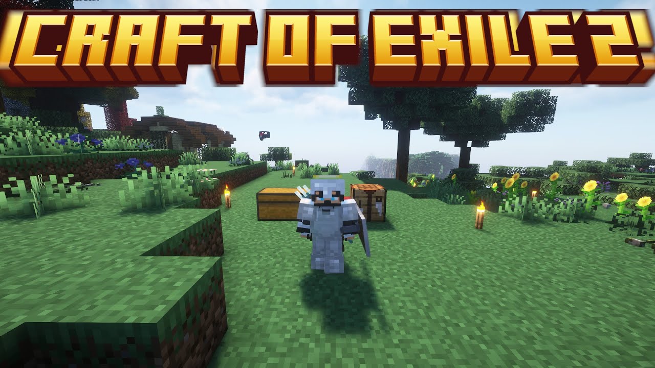 NOS PASAMOS el PACK de MODS CRAFT OF EXILE 2 en MINECRAFT - YouTube