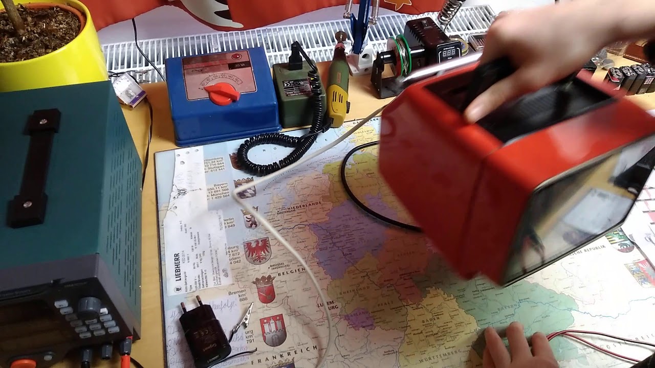 Röhrenfernseher "mini STAR 416" - YouTube