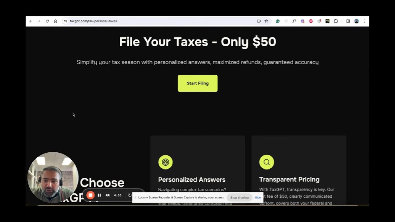 TaxGPT: Your Personal AI Tax Assistant - YouTube