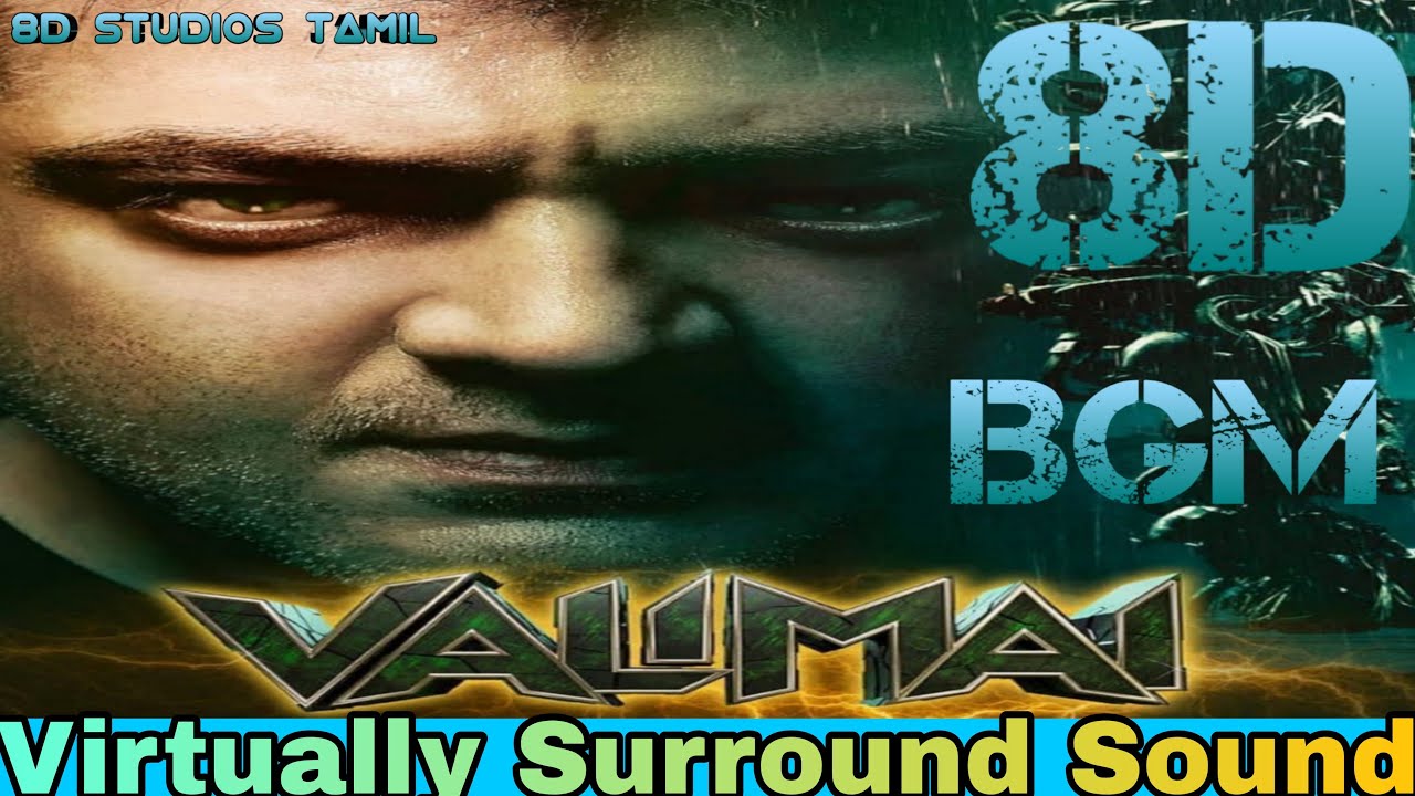 VALIMAI - 8D BGM | Ajith Kumar | Yuvan Shankar Raja | H. Vinoth | Boney ...