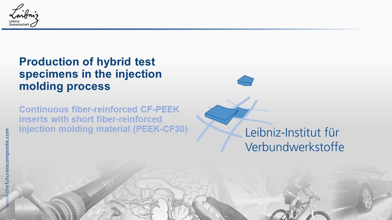Production of hybrid test specimens in the injection molding process ...