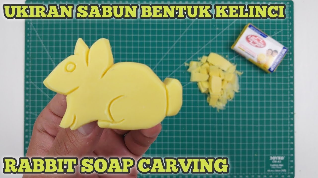 Cara Membuat Patung Kelinci Dari Sabun | Membuat Patung Dari Sabun ...