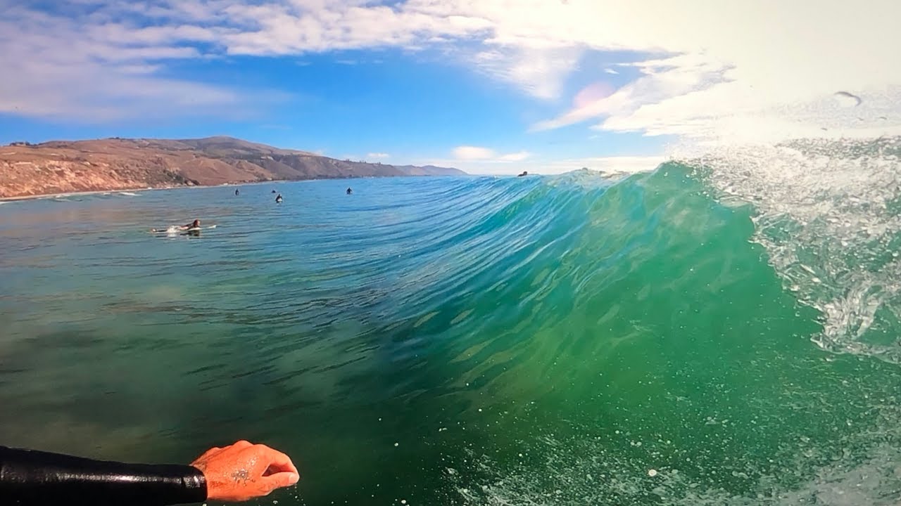 POV SURF RAW COUPLE OF NUGGS AT RINCON POINT | SURFING RINCON POINT NOVEMBER 2020 (gopro9) - YouTube