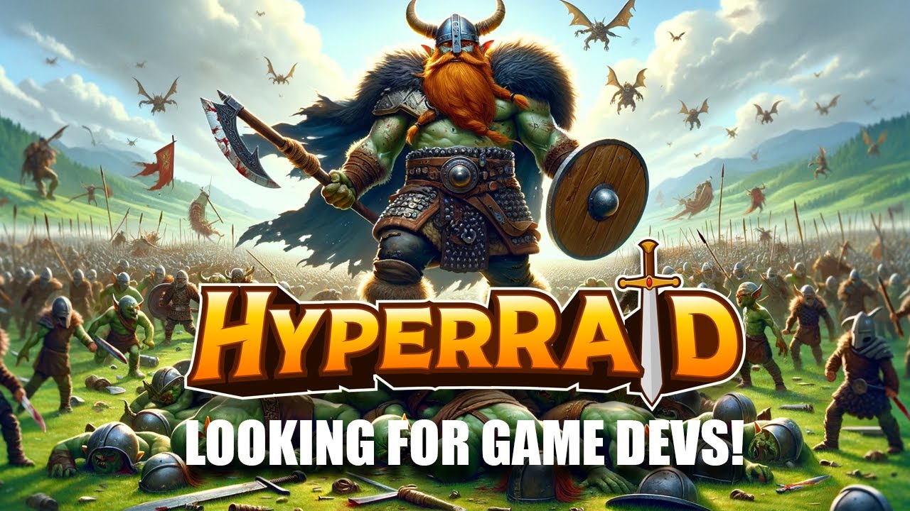 Looking For Game Devs - Top Down Game - HyperRaid - YouTube