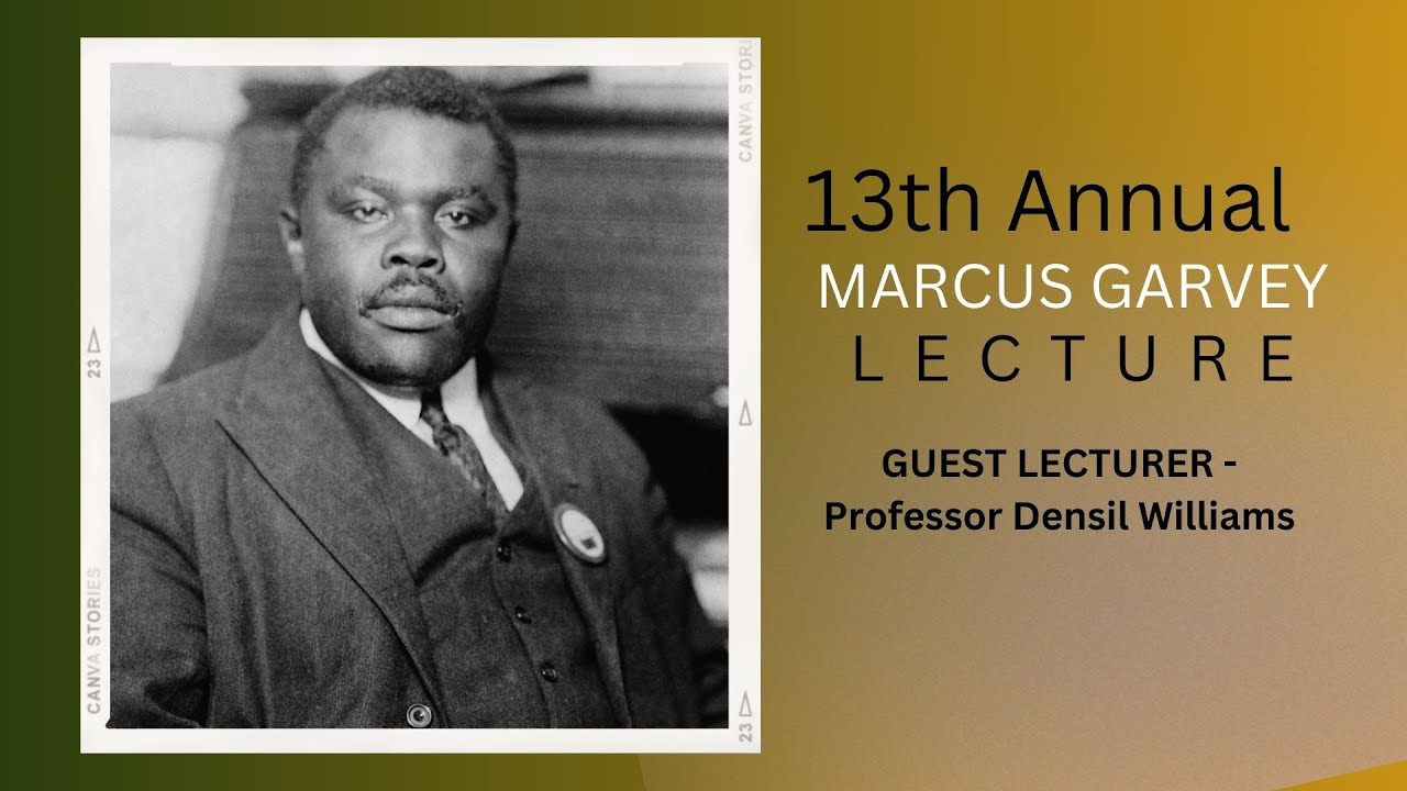 Marcus Garvey Lecture - St. Ann Parish Library - YouTube