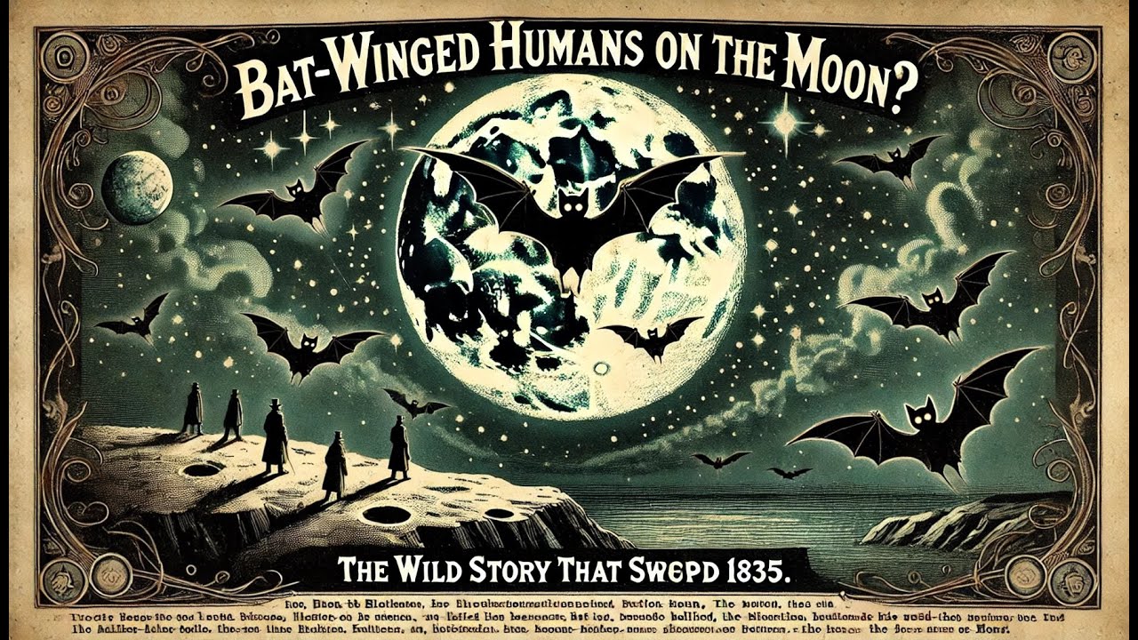 Bat-Winged Humans on the Moon? The Wild Story That Swept 1835 - YouTube