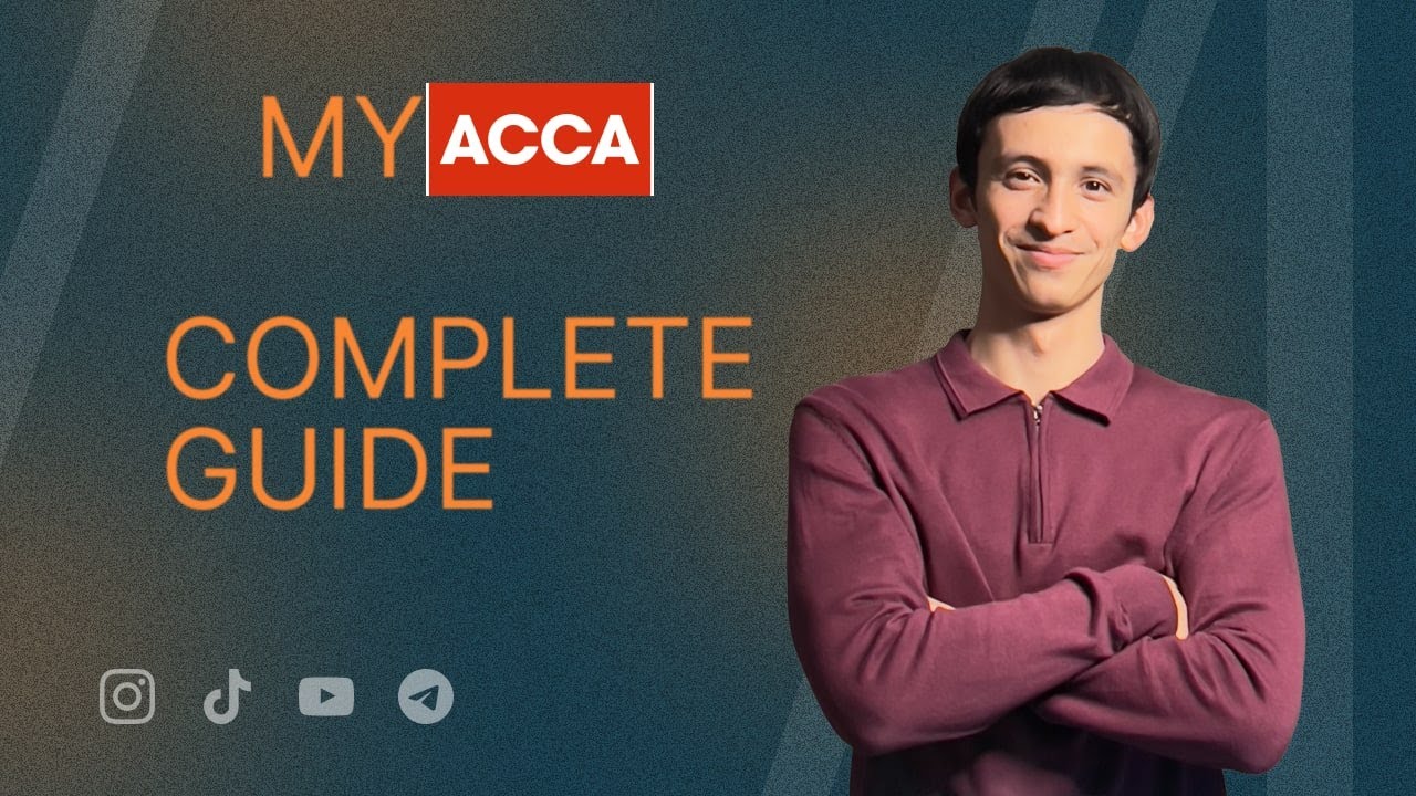 MY ACCA account | A to Z guidance - YouTube