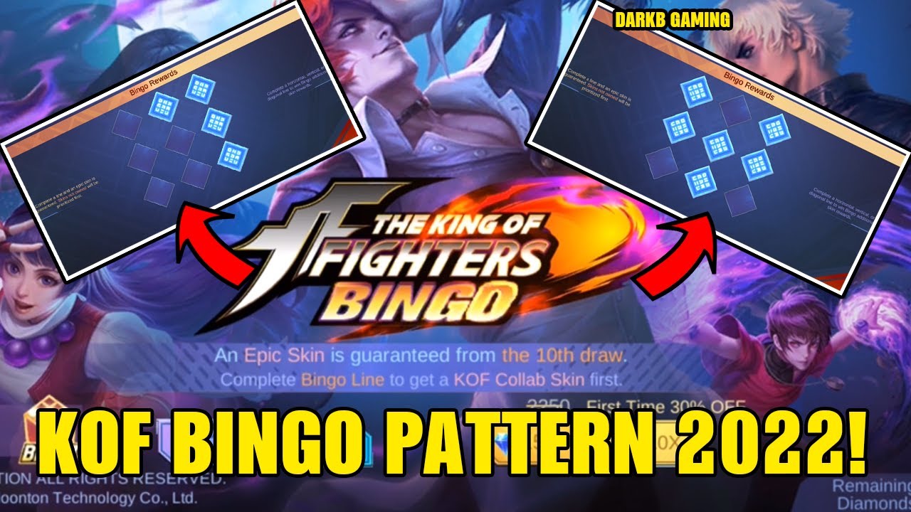 KOF Bingo Event Patterns 2022 | KOF Skin Event 2022 | MLBB - YouTube