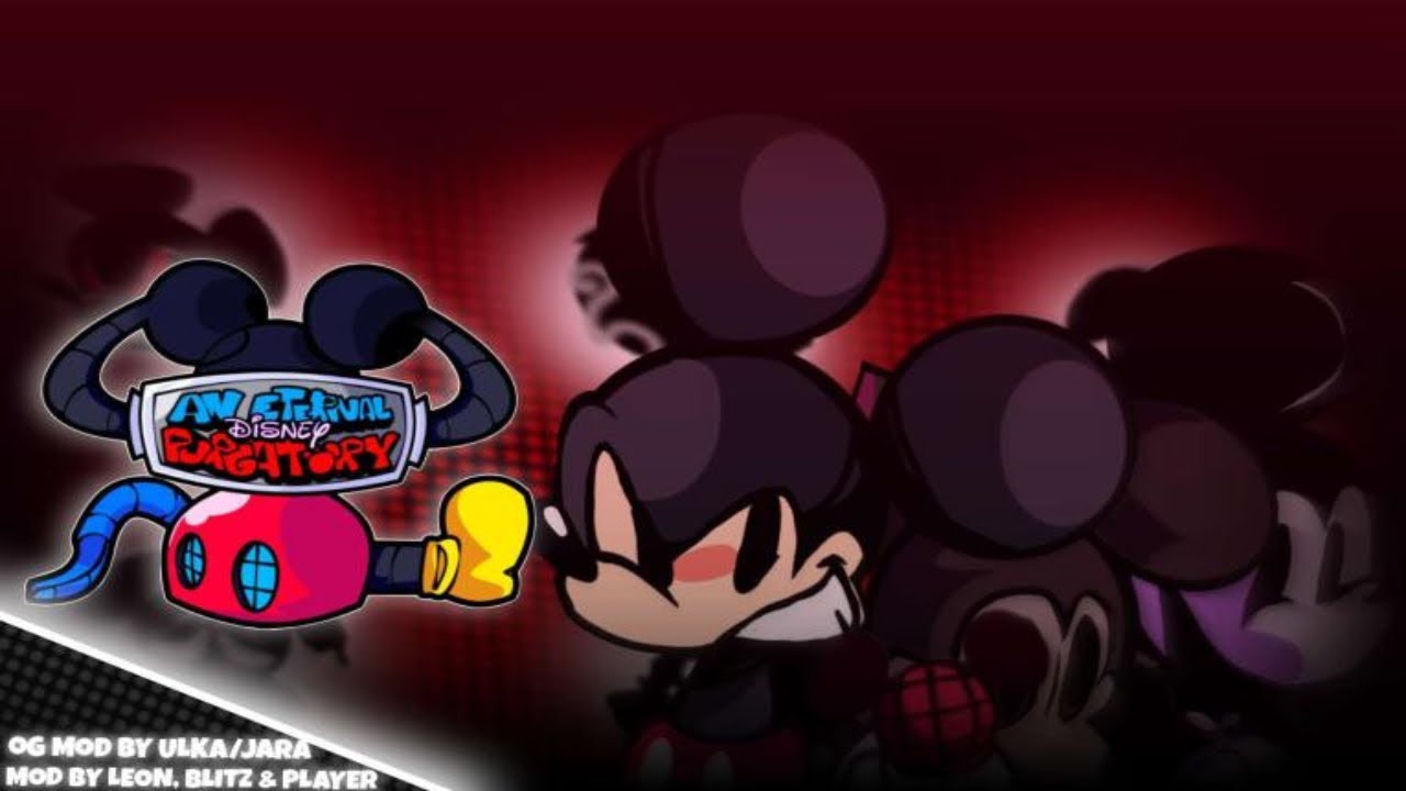 Friday Night Funkin' Mouse An Eternal Disney Purgatory - (FNF Mod ...
