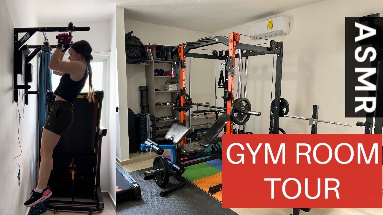 ASMR | GYM ROOM TOUR 💪 (soft spoken) - YouTube
