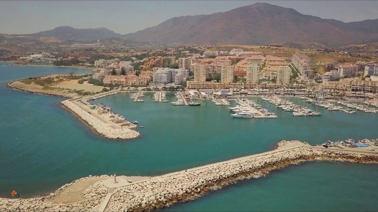 Estepona Port, Estepona, Costa del Sol, Dji Mavic pro - YouTube