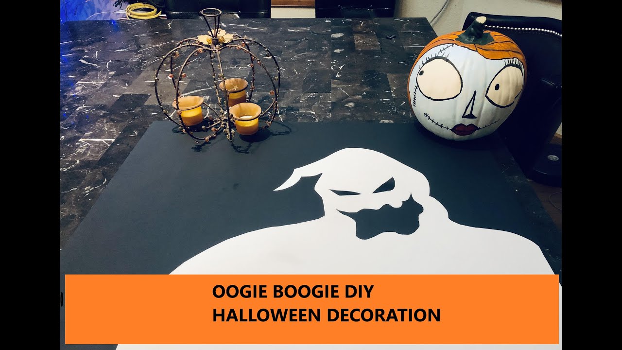 OOGIE BOOGIE DIY HALLOWEEN DECORATION 10 5 22 - YouTube