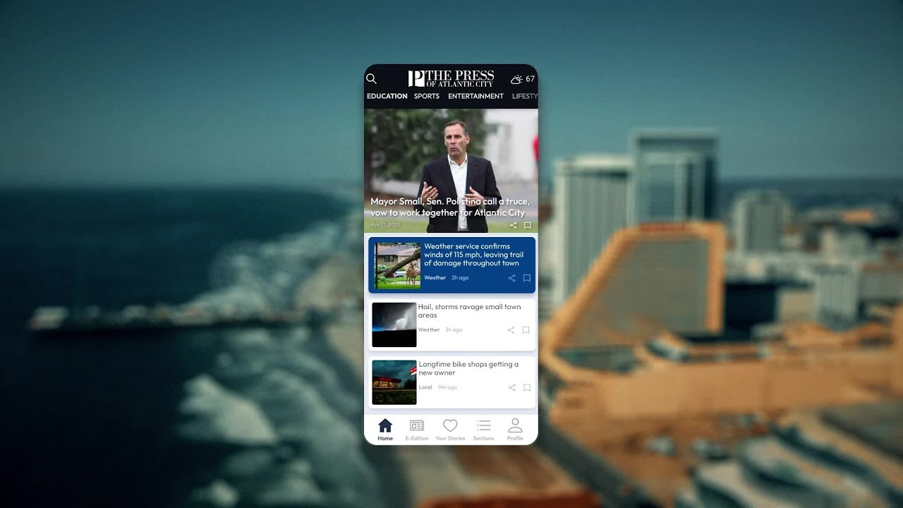 Download the new Press of Atlantic City News Mobile App - YouTube