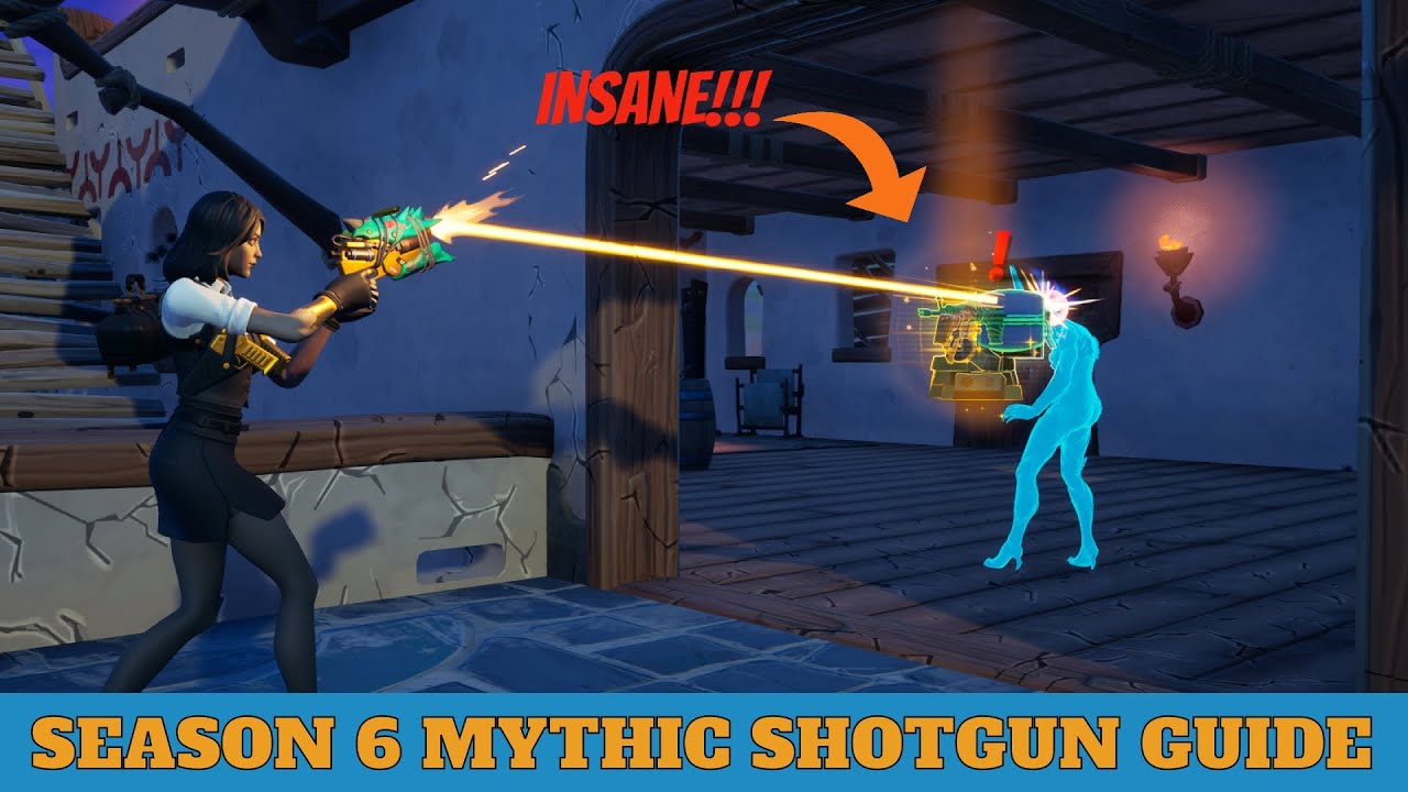 HOW TO GET THE MYTHIC SHOTGUN! Fortnite Chapter 2 Season 6 - YouTube