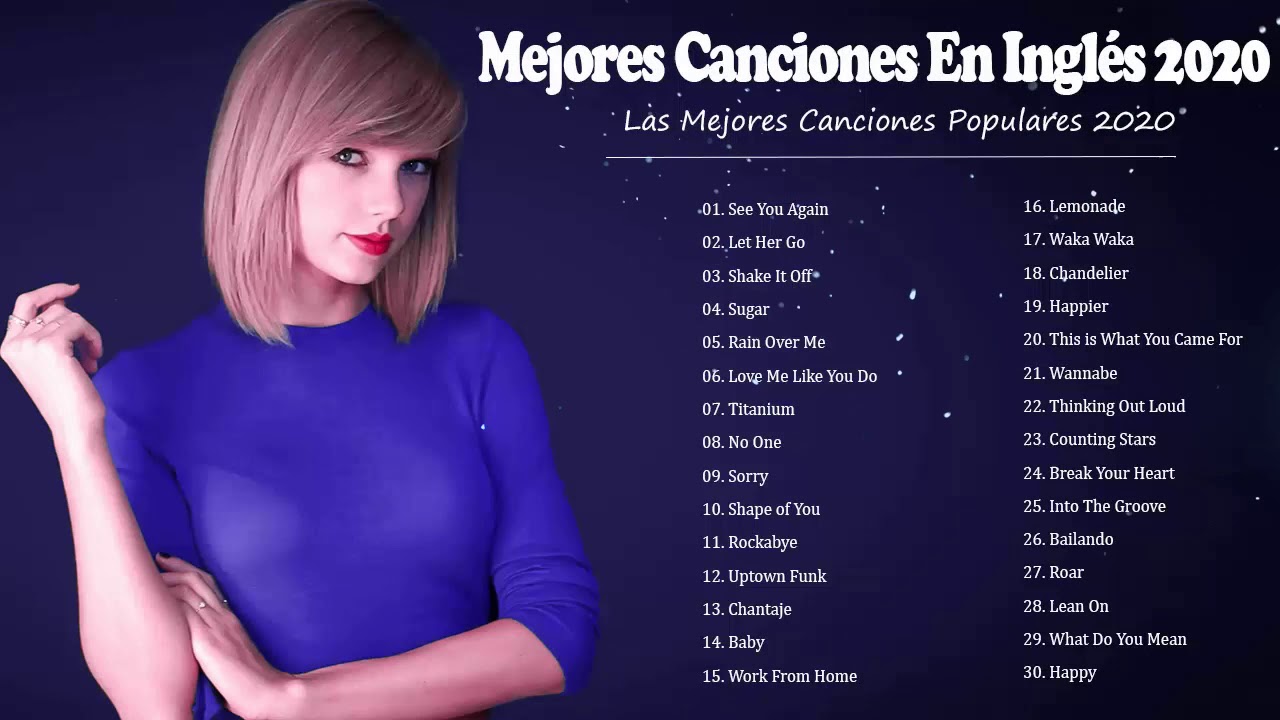 Música En Inglés 2020 | Las Mejores Canciones Pop en Inglés | Música ...
