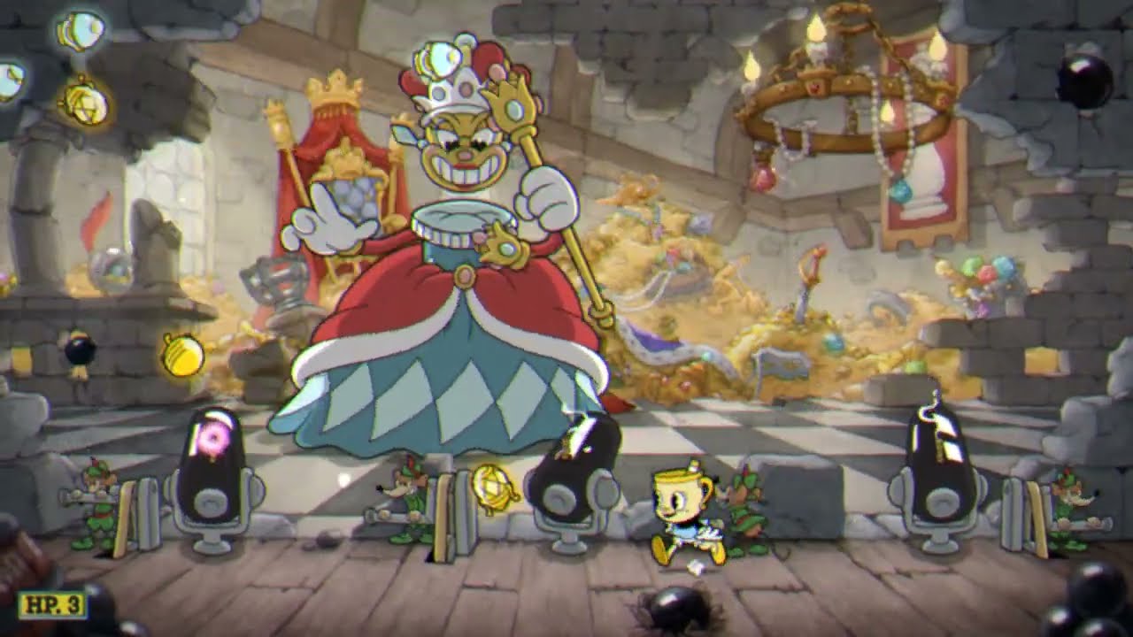 Cuphead D.L.C. - Chess Queen - YouTube