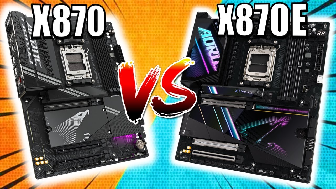 X870E vs X870: Which Should YOU Buy?! - YouTube