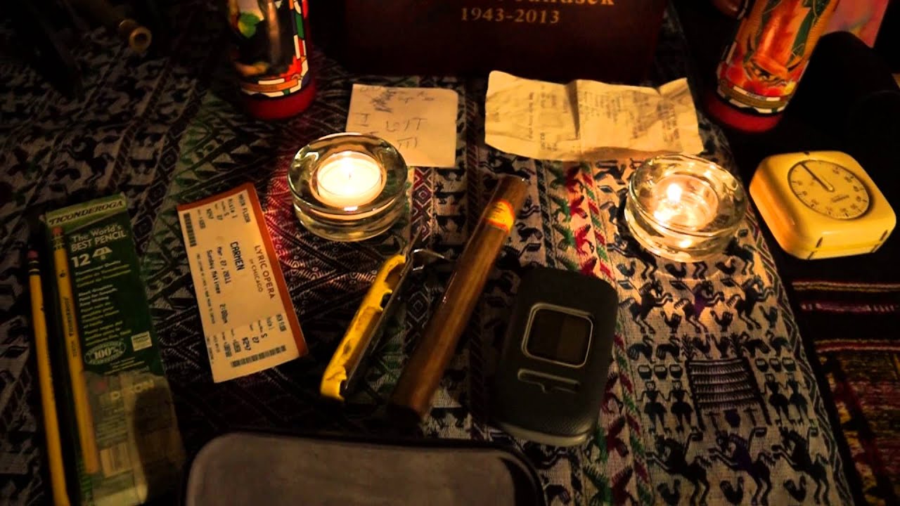 Home shrine dedicated to the memory of John F. Janusek - YouTube