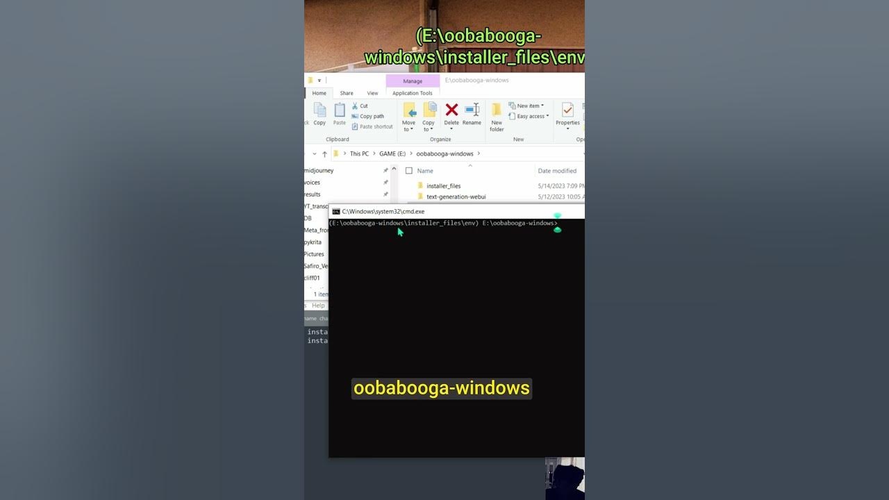Pip Install Xformers And Einops In Oobaboogaga Youtube