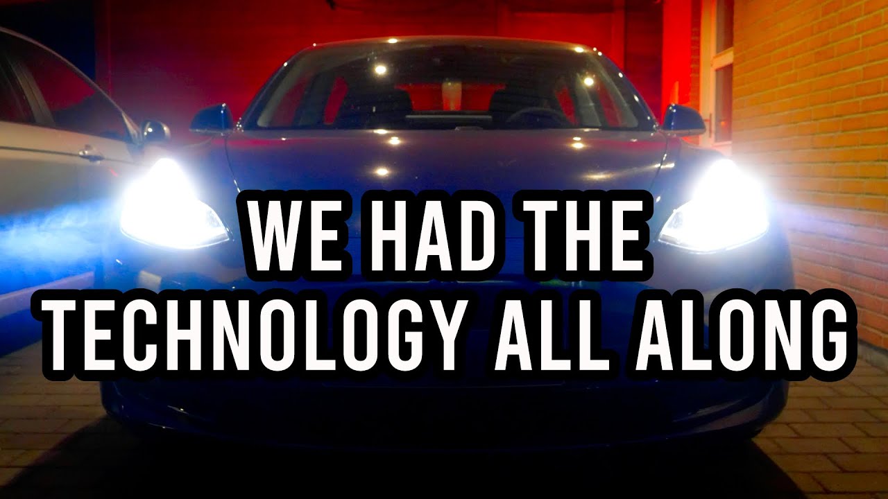 Tesla Unleashes the power of Matrix Adaptive High Beams by digitally ...