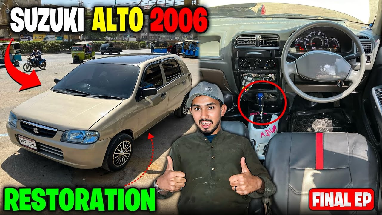 Suzuki Alto Vxr 2006 Restoration With Automatic Engine || Final Episode ...