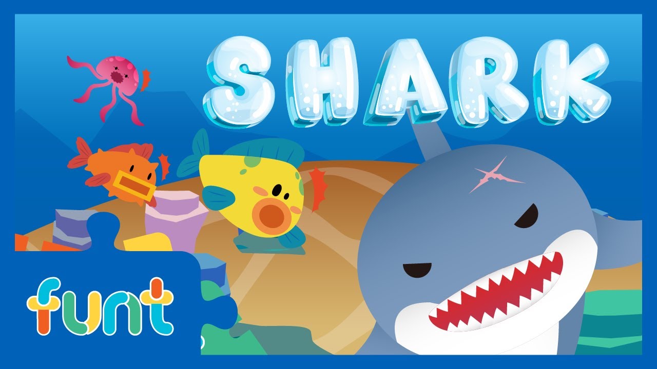 SHARK SONG | 샤크송 | 바다 동요 | 상어송 | 펀트와 친구들 | 펀트 영어 동요 | FUNT SONG - YouTube