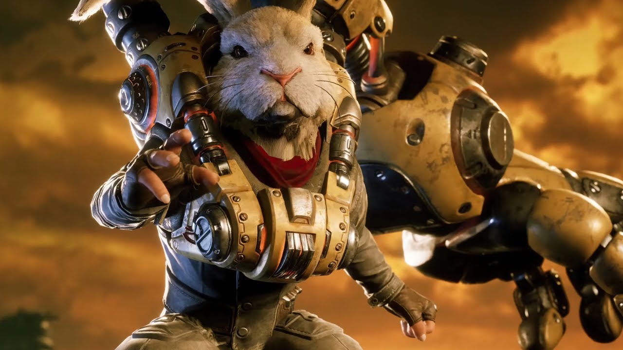 Cyberpunk Bunny With a MECHANICAL FIST?! - YouTube