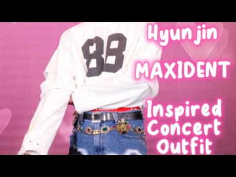 Hyunjin MAXIDENT Inspired Concert Outfit 💗 - YouTube