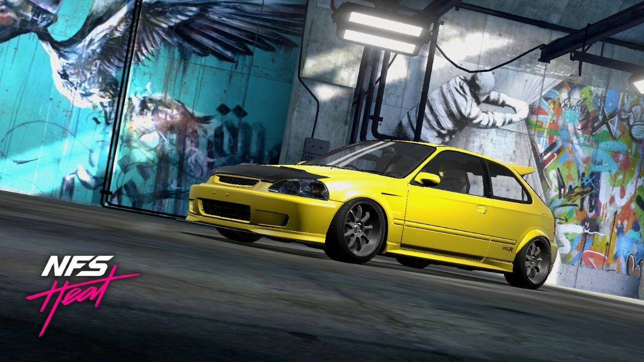 Iconic Yellow EK9 | Honda Civic Type R [EK9] - Need For Speed Heat ...