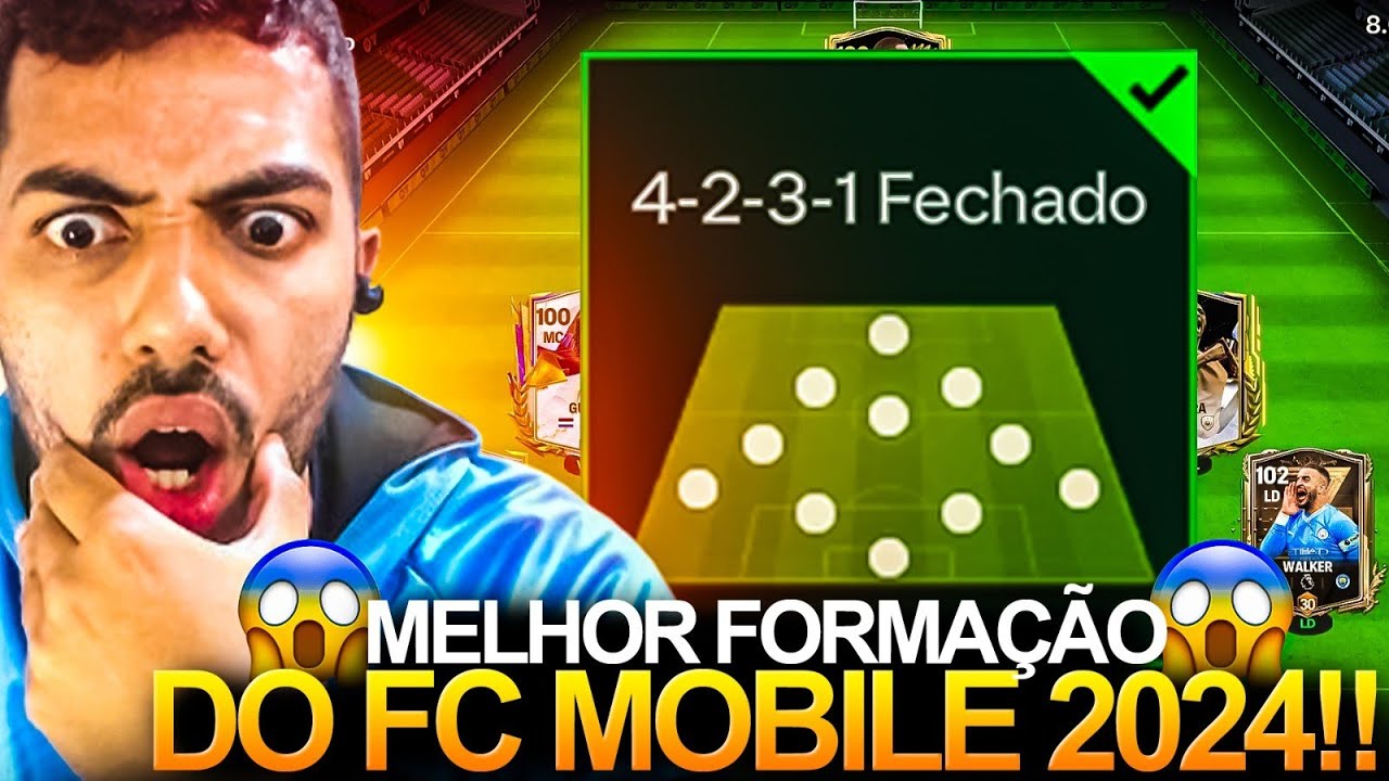 ESSA É A MELHOR FORMAÇÃO DO FC MOBILE 😱🔥 | REVIEW DE FORMAÇÃO EP. 02 (4 ...
