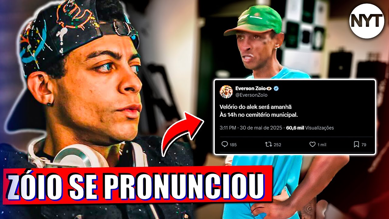EVERSON ZÓIO REVELA QUE ALEK FALECEU - YouTube