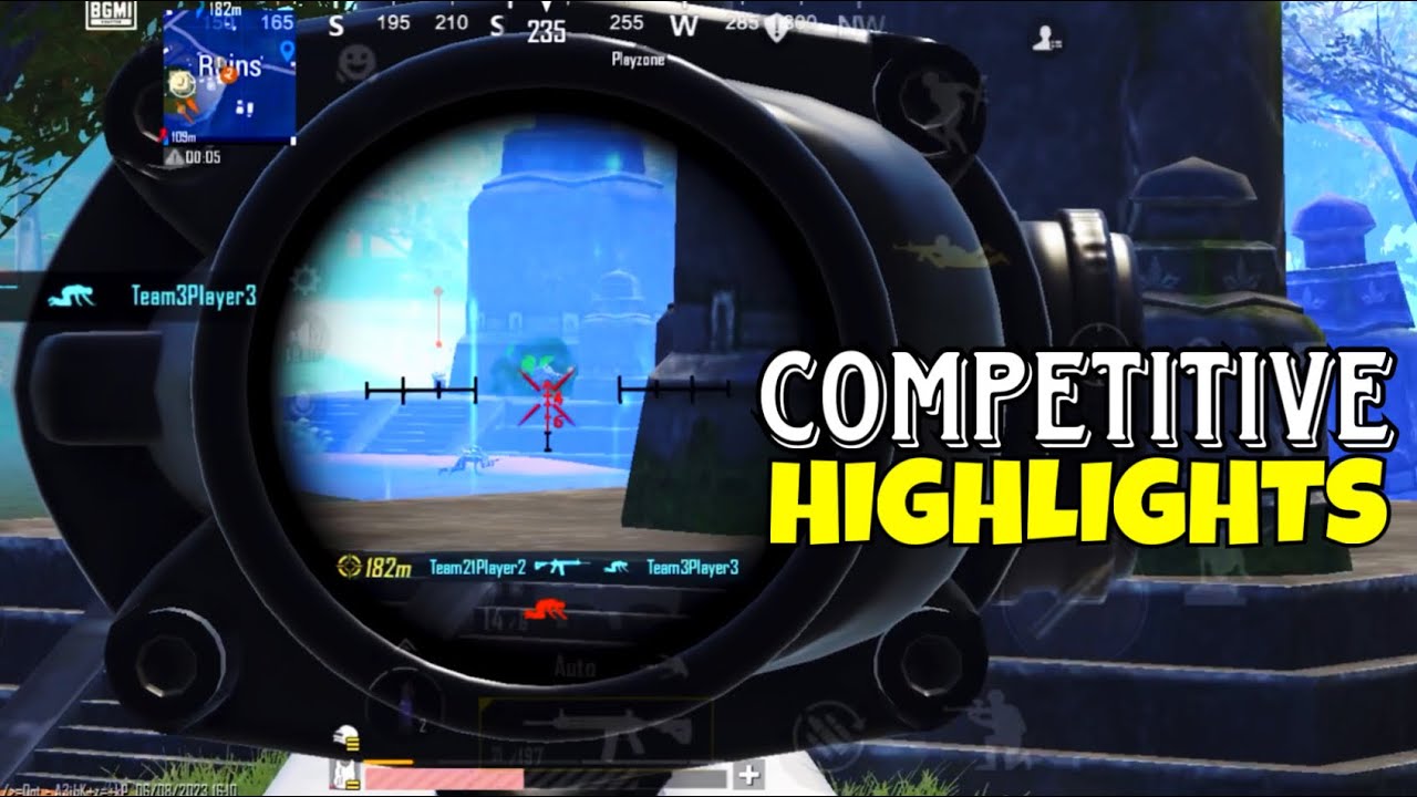 COMPETITIVE HIGHLIGHTS | BGMI - YouTube