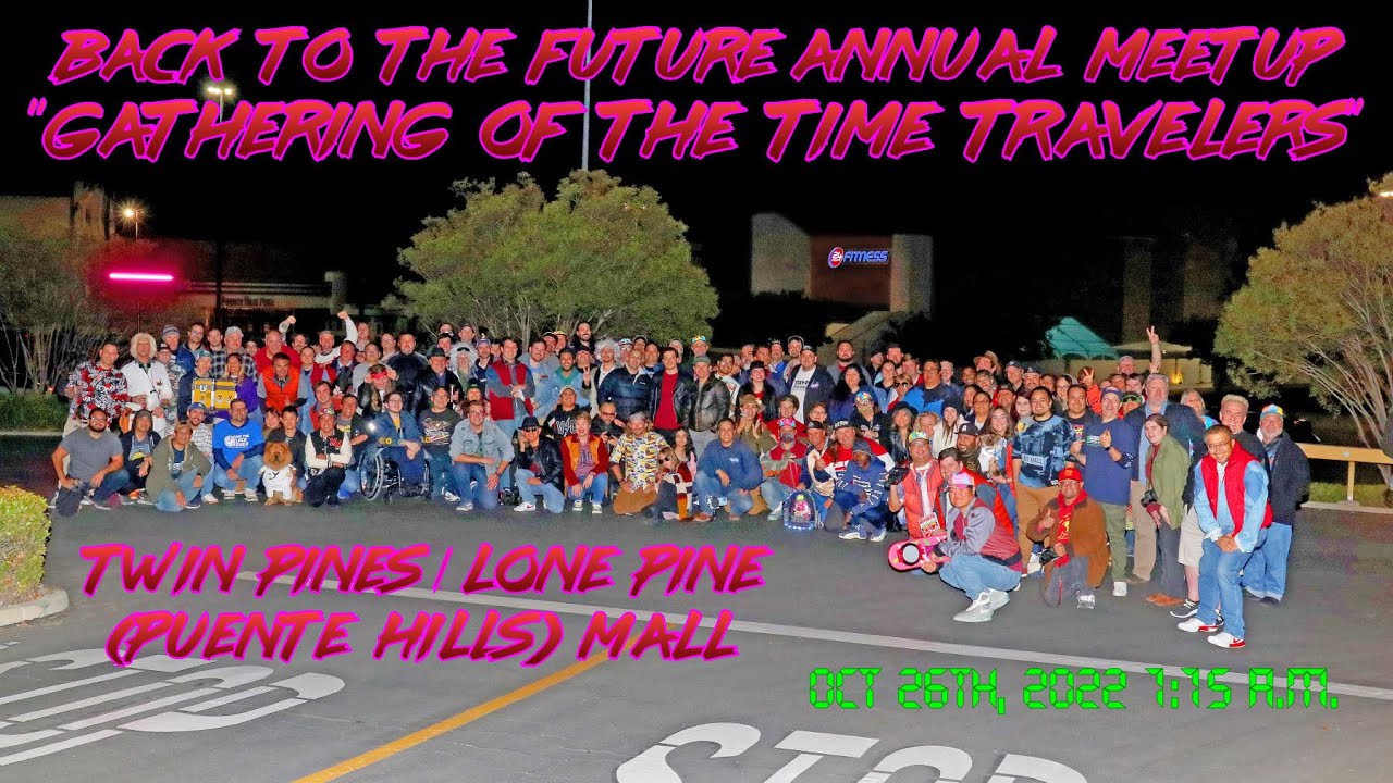 Annual Back to the Future Gathering of the Time Travelers 2022 - YouTube