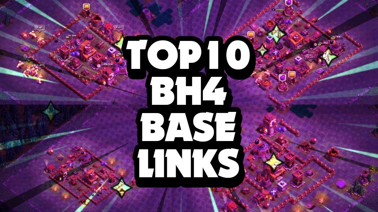 NEW BEST BH4 TROPHY[defense] Base 2023!! Builder Hall 4 Trophy Base ...