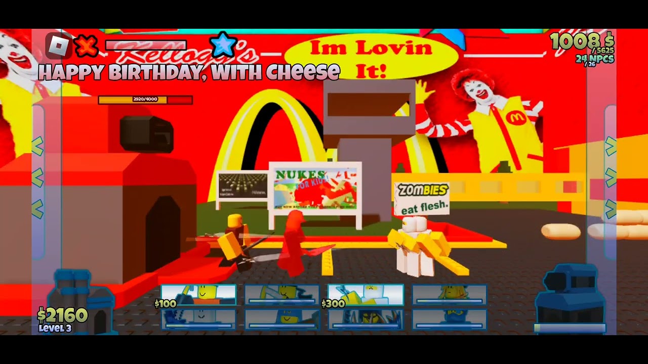 The battle bricks, anniversary with cheese, all stages - YouTube