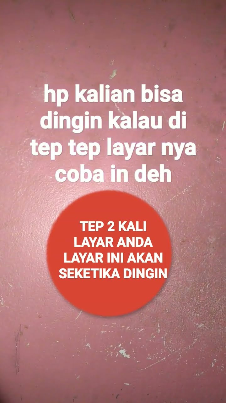 hp kalian panas seketika menjadi dingin - YouTube
