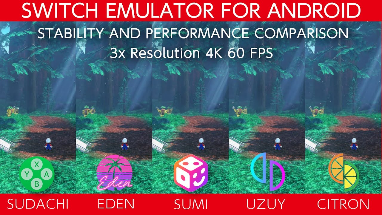 Super Mario Odyssey | SUDACHI - EDEN - SUMI - UZUY - CITRON | Switch ...