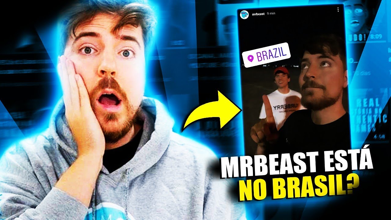MrBeast Veio Para o Brasil?- Entenda Tudo! #wnslive - YouTube